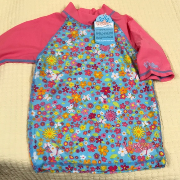 uvskinz | Swim | New Uv Skinz Girls 3piece Swim Set Upf 5 | Poshmark